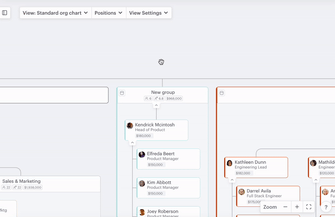 How to use groups on your organizational chart