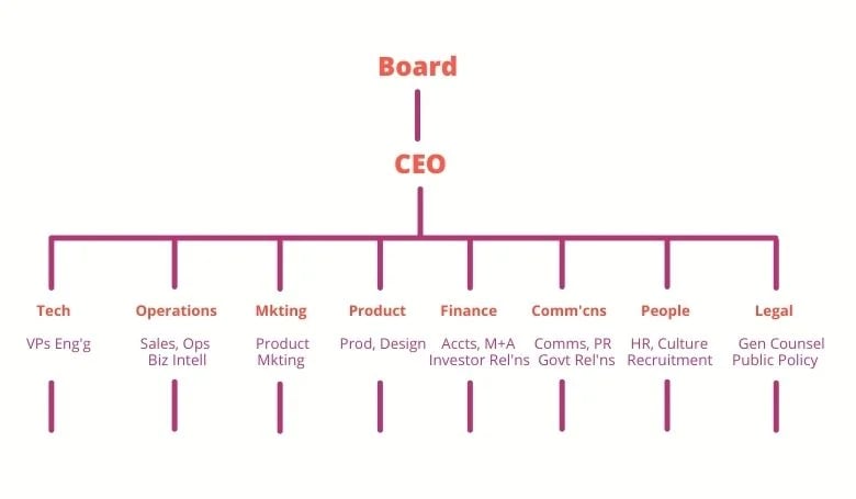 Lessons from Big Tech Organizational Structures