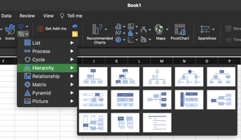 Building Org Charts Using Microsoft Excel