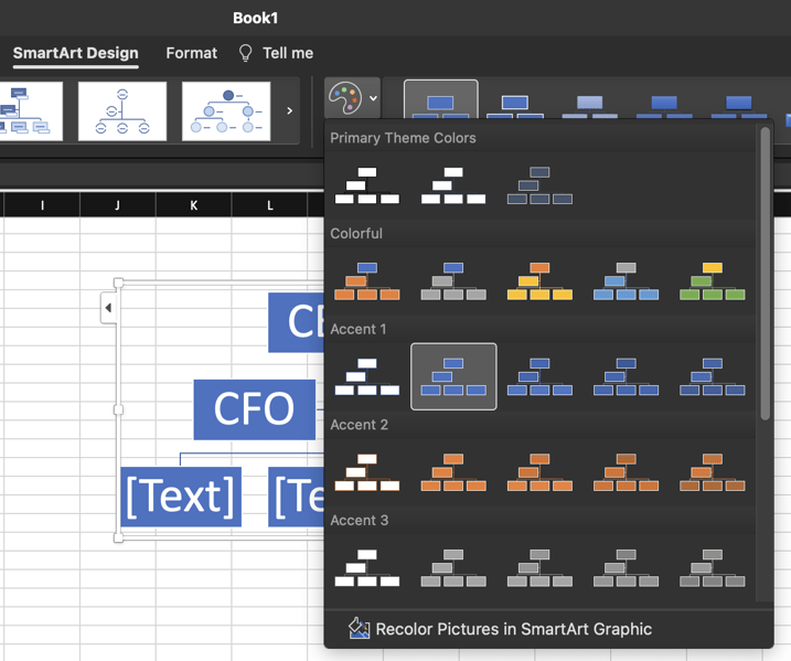 Building Org Charts Using Microsoft Excel
